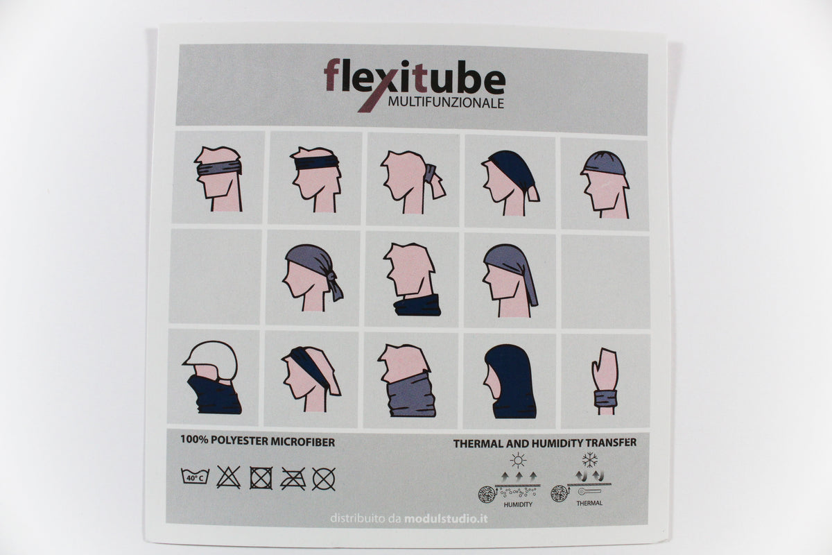 Amsterdam Tulip Museum Flexitube Tulip Neck Scarf - Turkish Tile